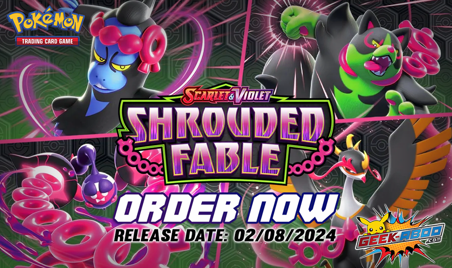 Pokemon TCG: Shrouded Fable ORDER NOW! – Geek-Aboo