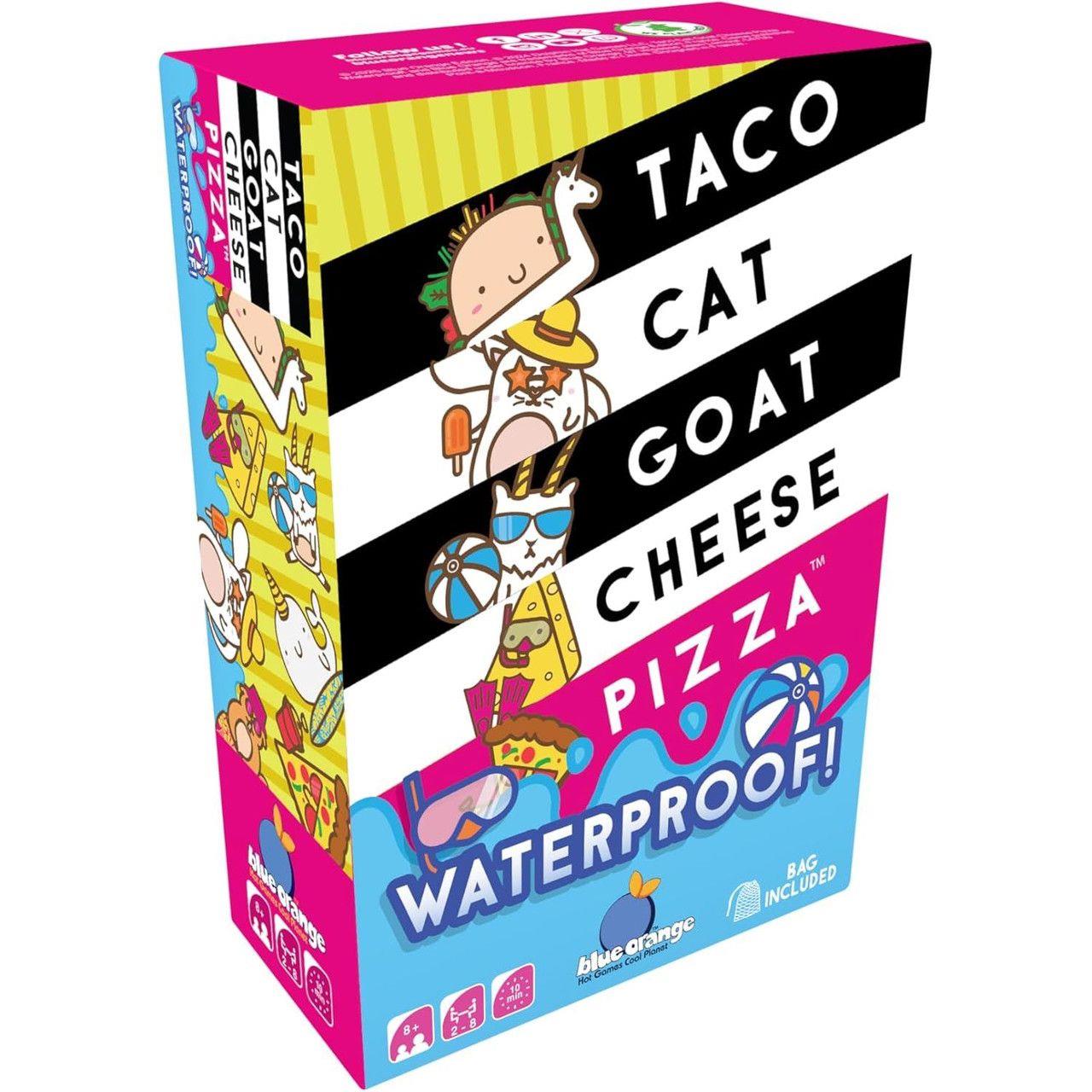 TACO CAT GOAT CHEESE PIZZA WATERPROOF CARD GAME – Geek-Aboo