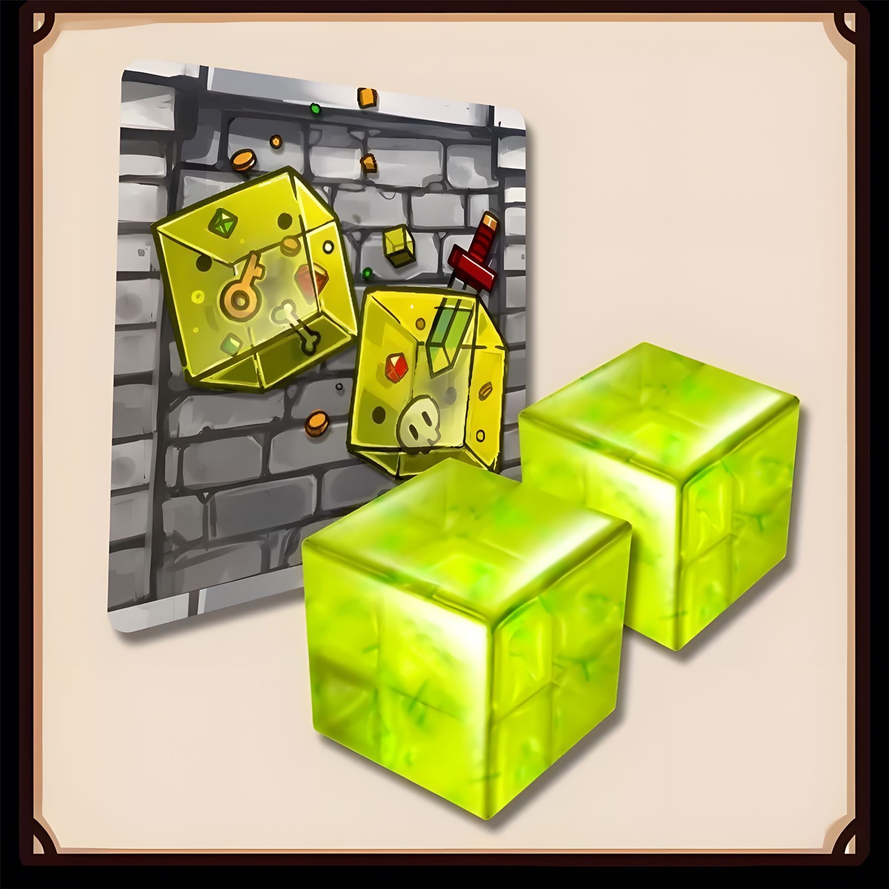 Dungeon Drop Gelatinous Cubes – Geek-Aboo