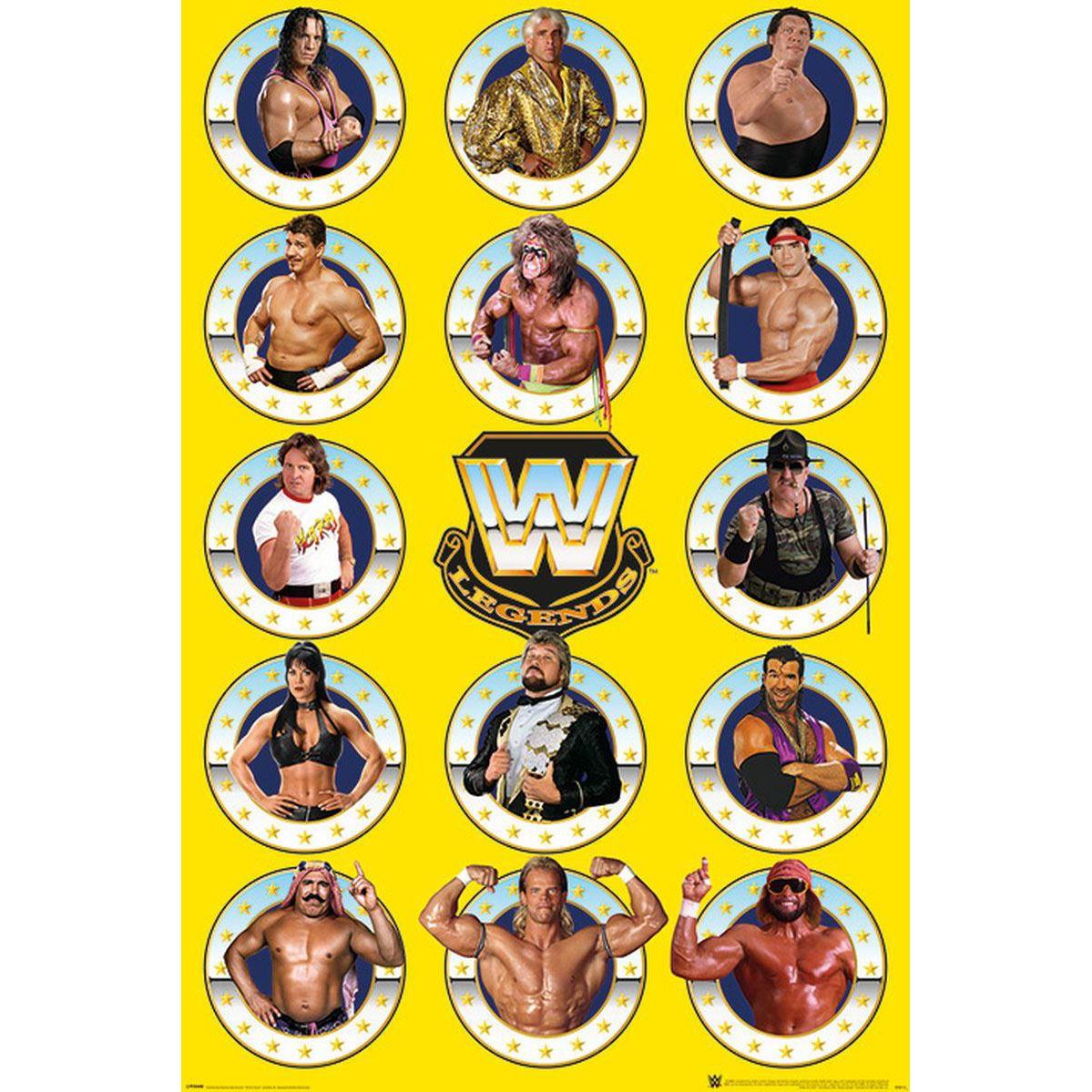 WWE Legends Maxi Poster – Geek-Aboo