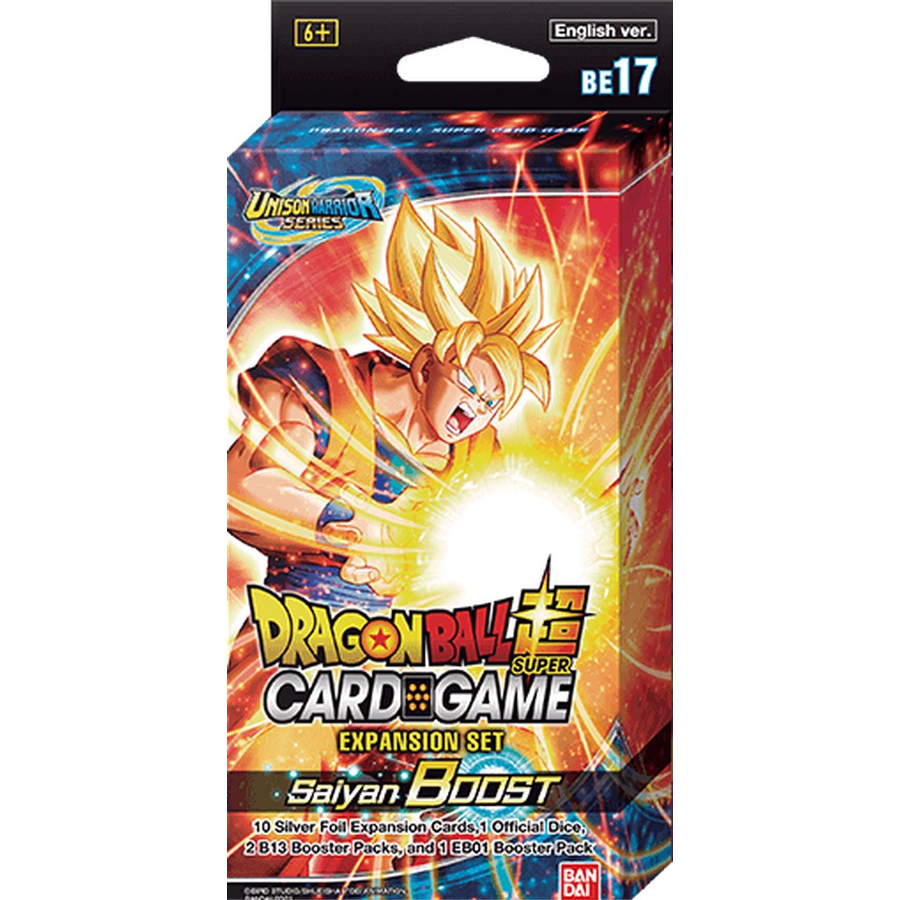 Dragon Ball Super: Card Game - Expansion Set BE17 - Saiyan Boost – Geek ...
