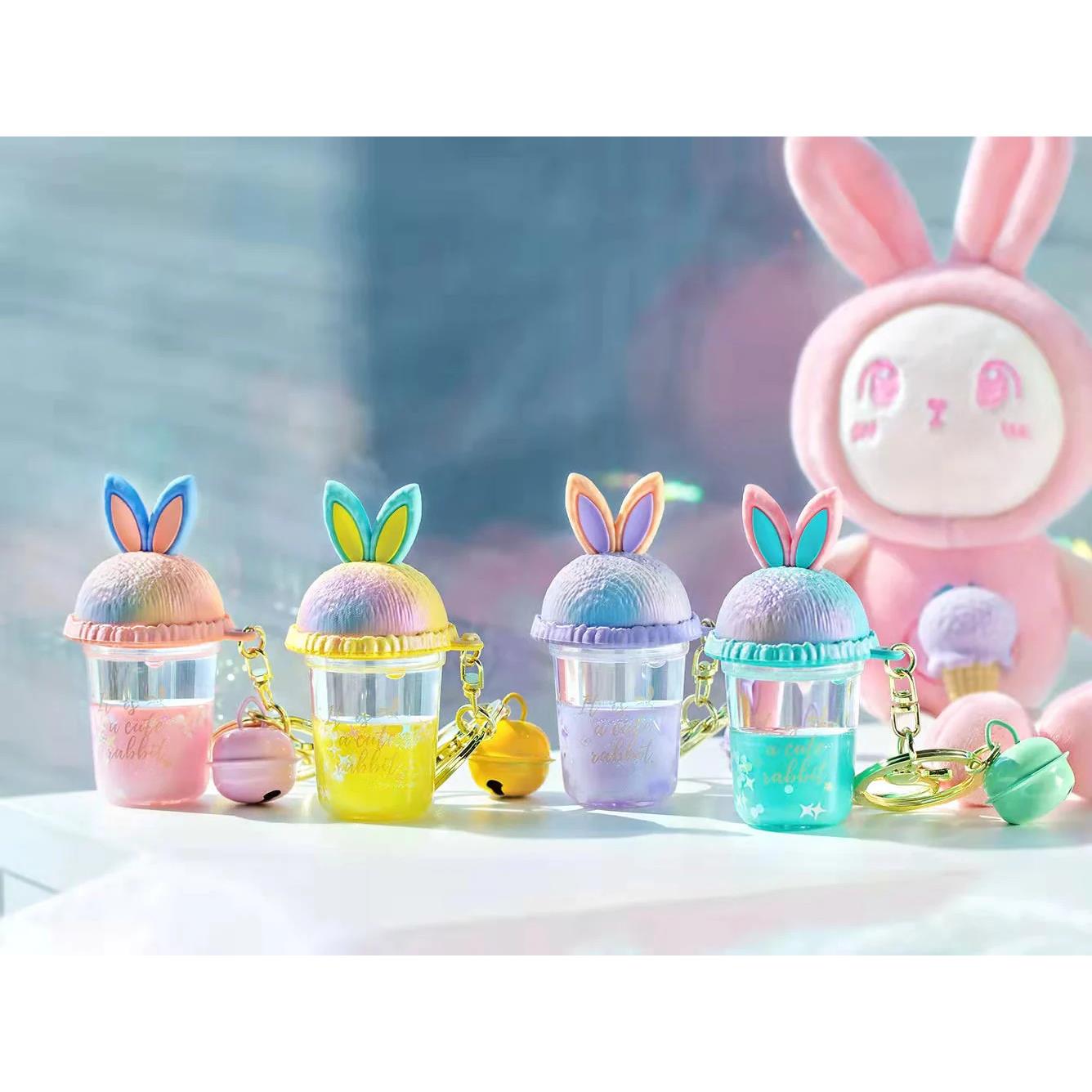 Mima Bubble Tea Bunny Keyring ASSORTED – Geek-Aboo