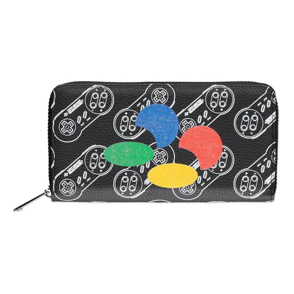SNES AOP Zip Around Wallet – Geek-Aboo